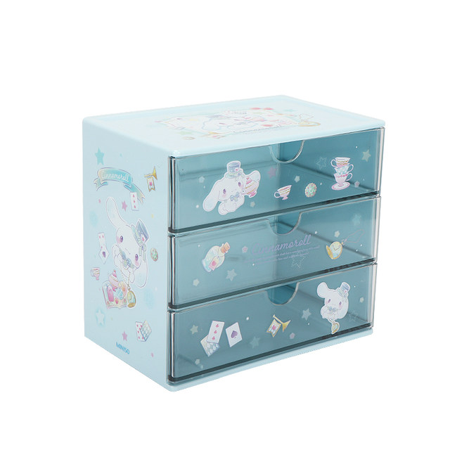 MINISO Sanrio Storage Box Jade Dog Drawer Storage Box Cosmetics Jewelry ...