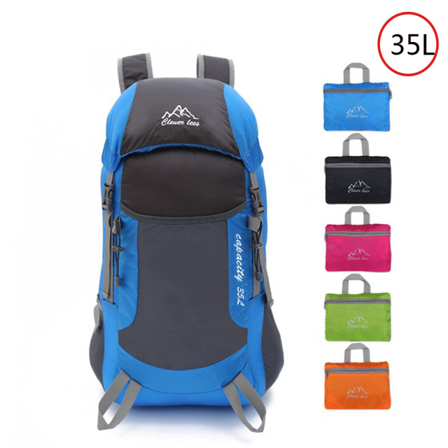 Foldable backpack ultra-light portable skin bag outdoor travel backpack ...