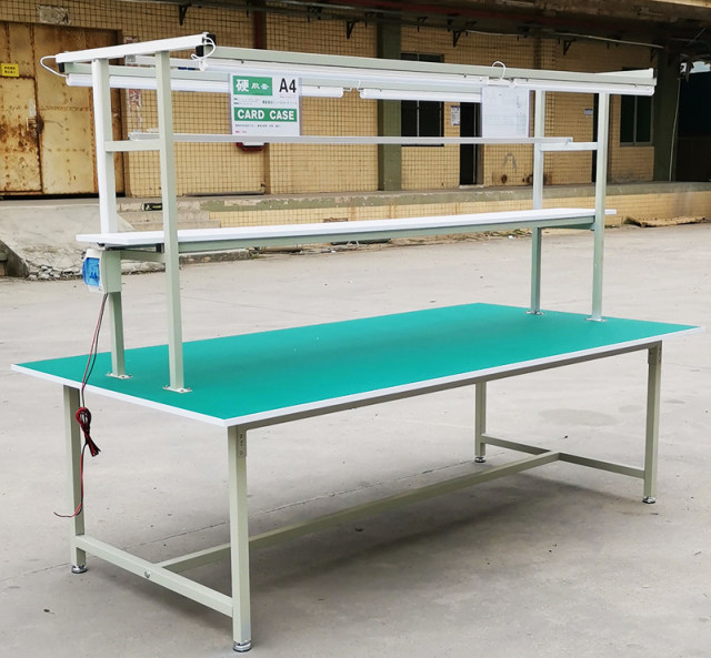 Workshop assembly line workbench packing table express whiteboard ...
