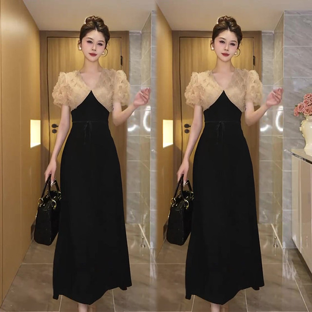 European fashion high-end dress for women 2024 summer new style ...