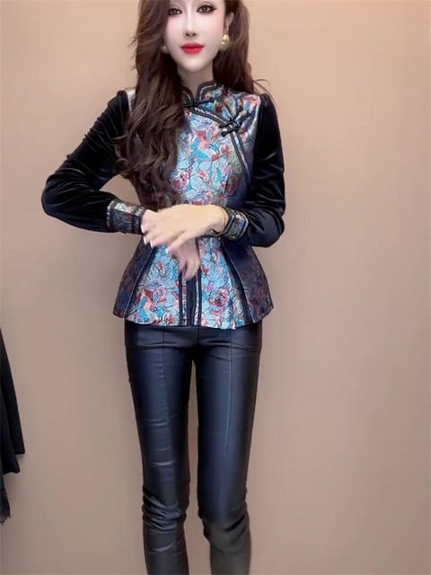 New Guo Chao retro foreign sense of high -level sense top girl 2024 ...