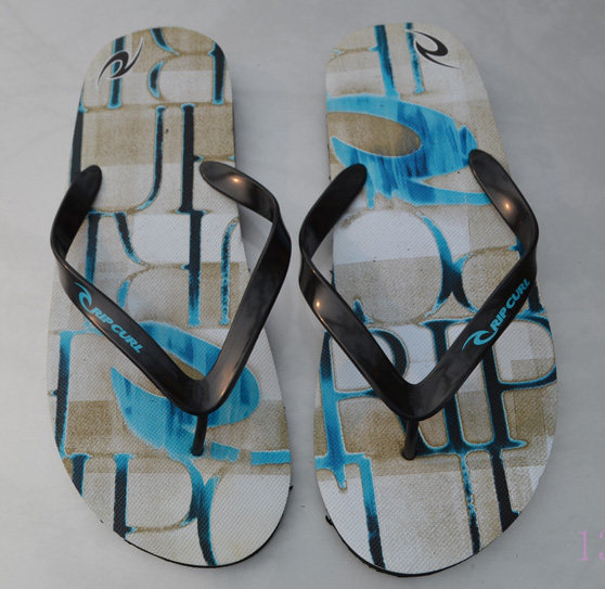 Plus size British men's flip-flops sandals men's shoes breathable beach ...