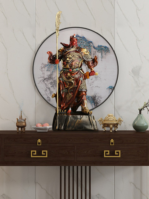 The Unparalleled Loyalty and Valor: Bronze Guan Gong Figurine, the ...