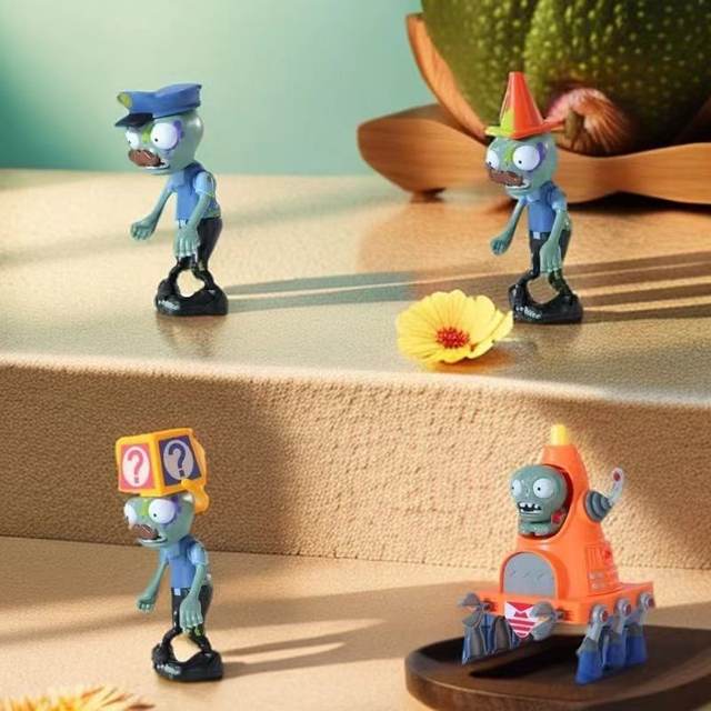 Genuine plant vs. zombie toy security zombie doll ornament mech ...