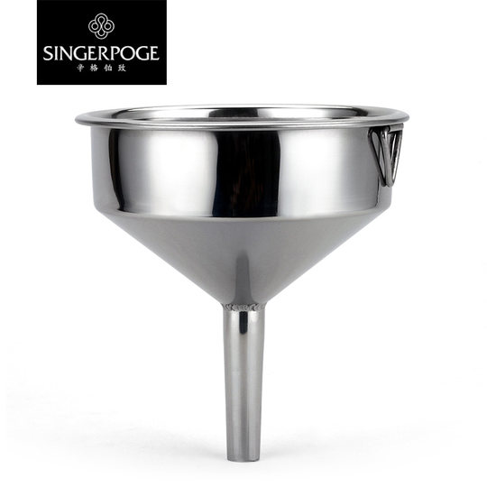 Stainless Steel Funnel Large-Caliber Wide-Mouth Household Industrial ...