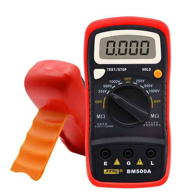 Genuine Binjiang BM500A digital insulation resistance tester electronic ...