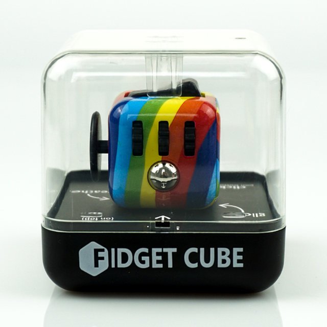 fidget cube decompression cube edc pressure relief artifact toys dice ...