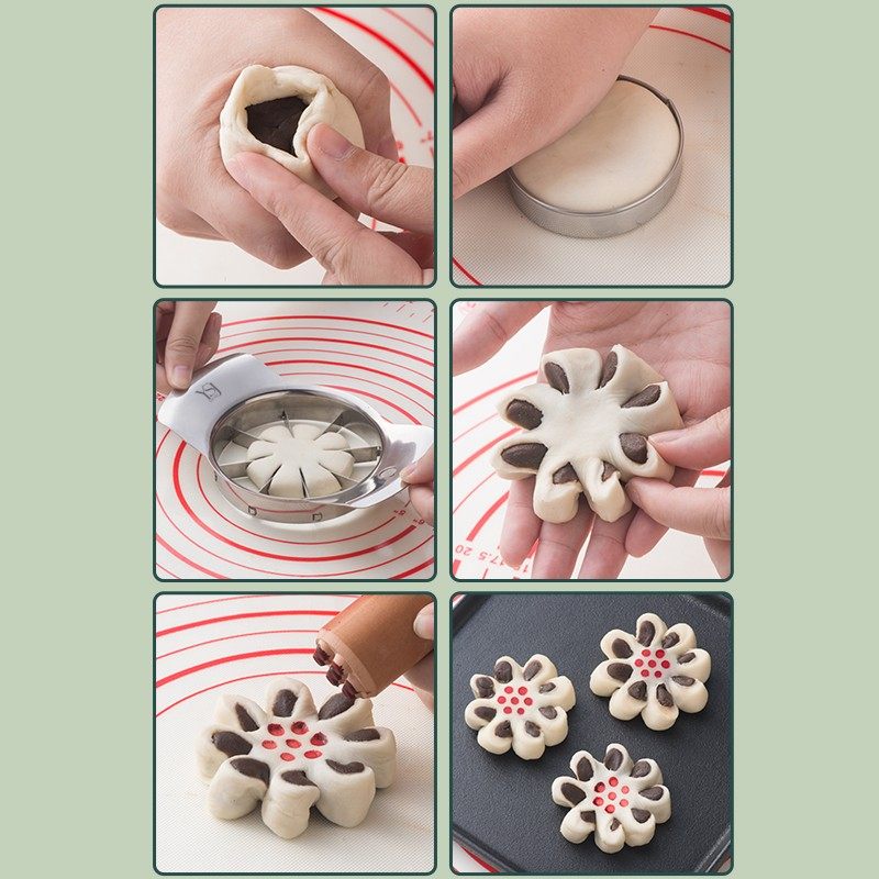 Peach Blossom Crisp Die Cutting Tool - Chinese Dim Sum Maker - 304 ...