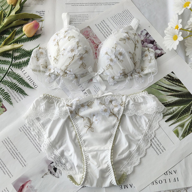 2023 Spring and Summer New Floral Japanese Cute Sweet Sexy Underwear ...