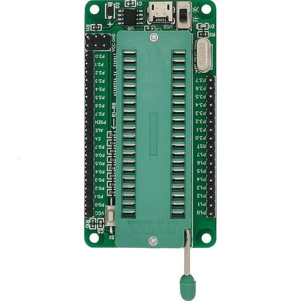 STC89C51/52 Microcontroller Program Burner And Downloader System | Leading the way wolf Burner ...