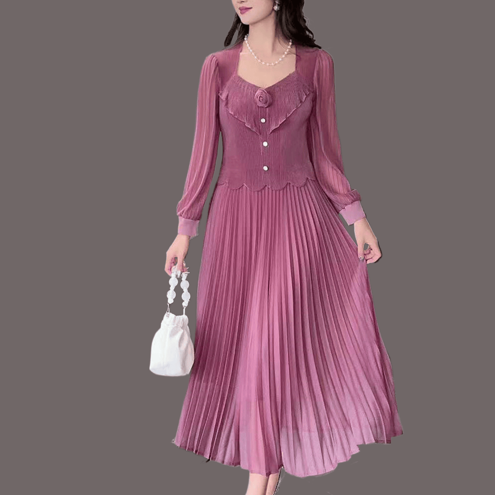 French high-end dress for women 2024 autumn new temperament age ...