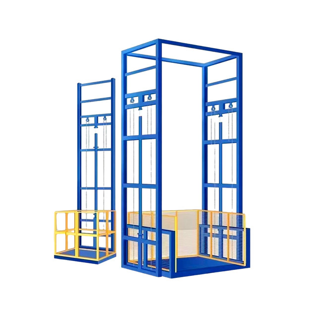 Freight elevator elevator guide rail factory elevator anti-fall simple ...