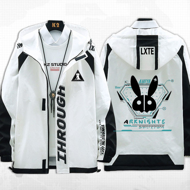 Arknights game Amiya peripheral two-dimensional jackets for men and ...