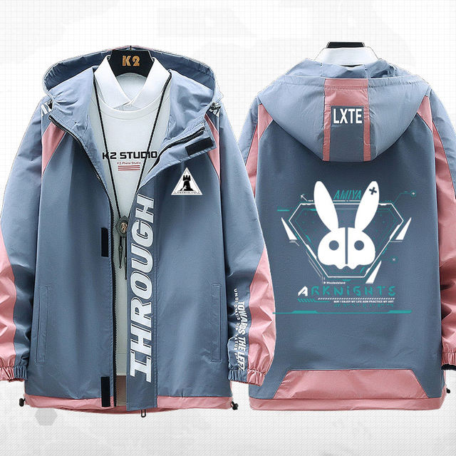 Arknights game Amiya peripheral two-dimensional jackets for men and ...