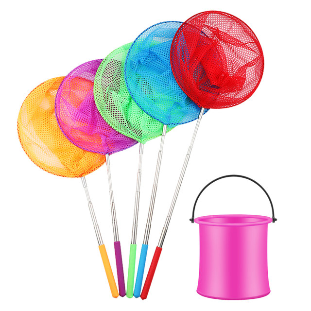 Children's fishing net dragonfly butterfly net pocket copy pocket ...