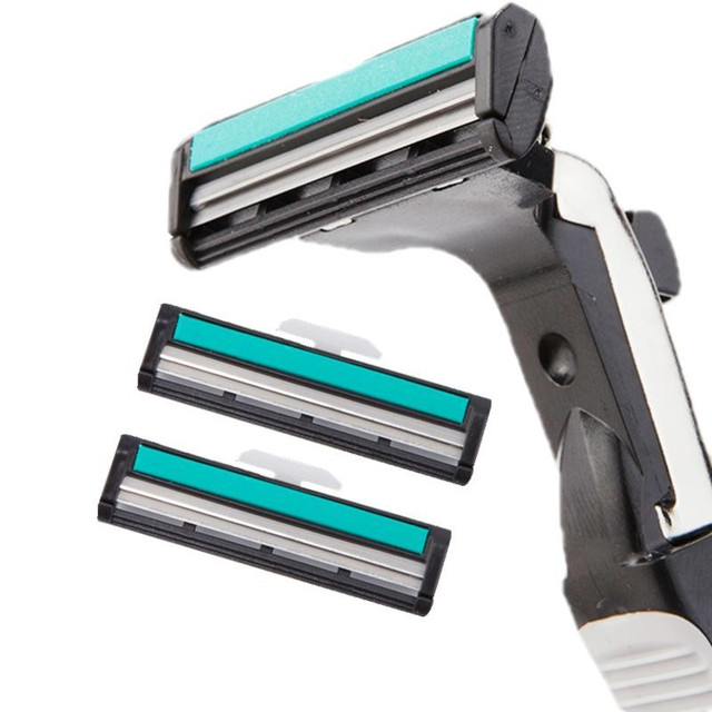 Double -layer shaver, old -fashioned manual scraper, men's beard knife ...