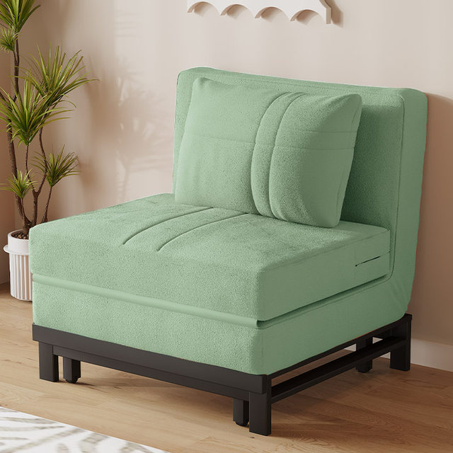 New style sofa bed dual-purpose single and double 1.5 meter sofa office ...