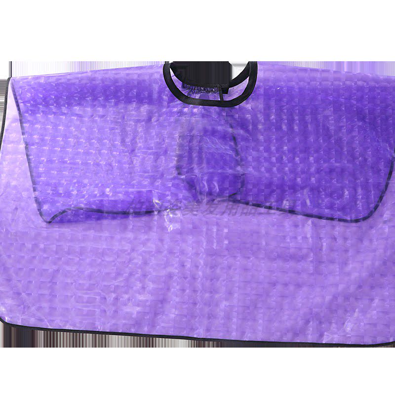 Hair Salon Hair Dyeing Shawl for Adults - Waterproof and Transparent