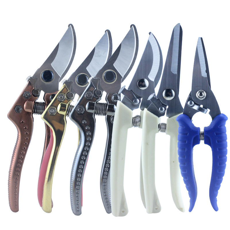 Garden scissors pruning shears gardening fruit tree scissors branch ...