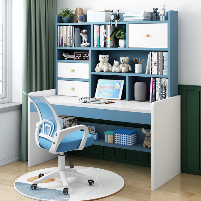 Children's study table home bedroom desk writing table primary school ...