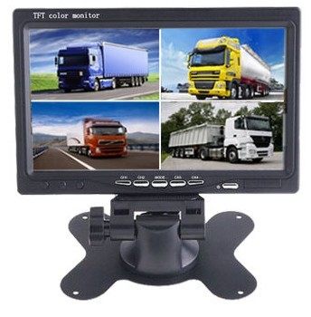 Harvester 12v24v monitoring screen 7 inch 9 inch 4-channel display ...