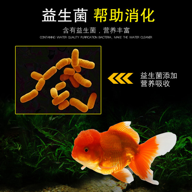 Goldfish feed Lanshou special fish food small particles floating Thai ...