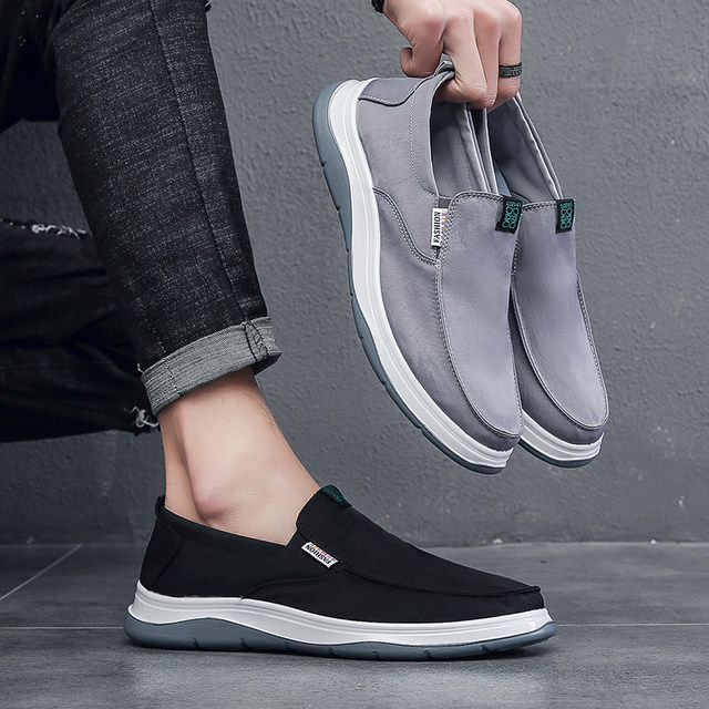 Men's Breathable Cloth Shoes Summer New Men's Casual Cloth Shoes Anti ...