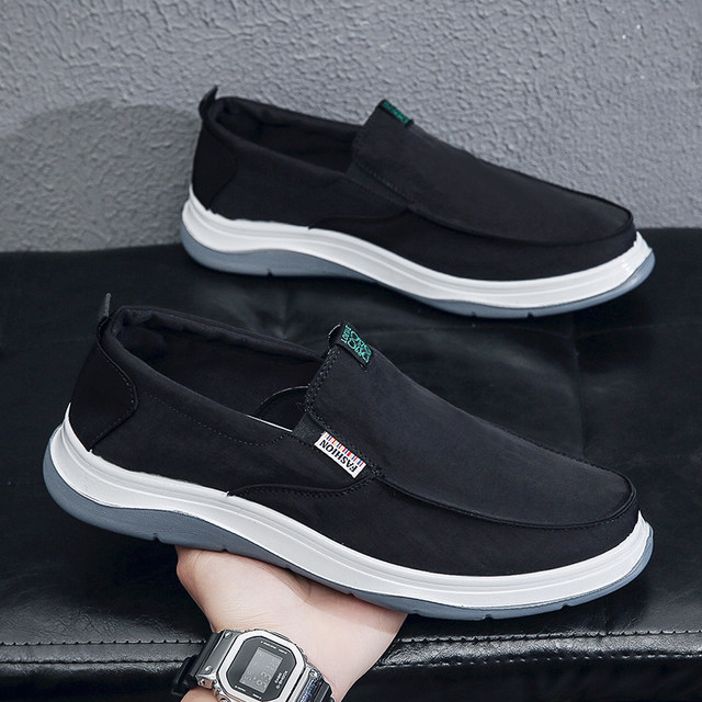Men's Breathable Cloth Shoes Summer New Men's Casual Cloth Shoes Anti ...