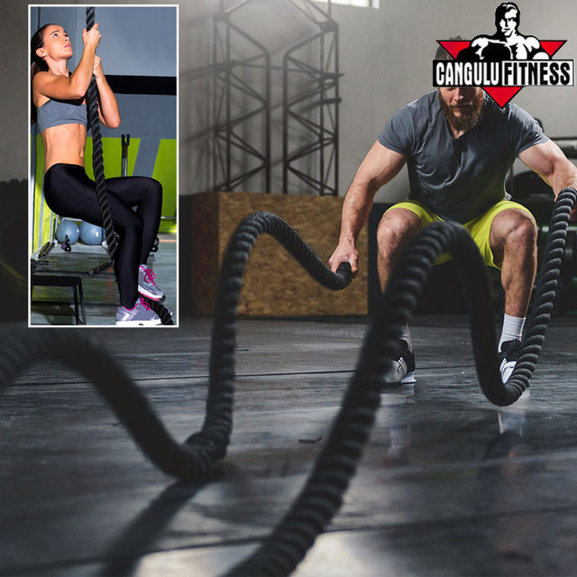 Battle rope fitness swing big rope UFC physical training rope thick ...