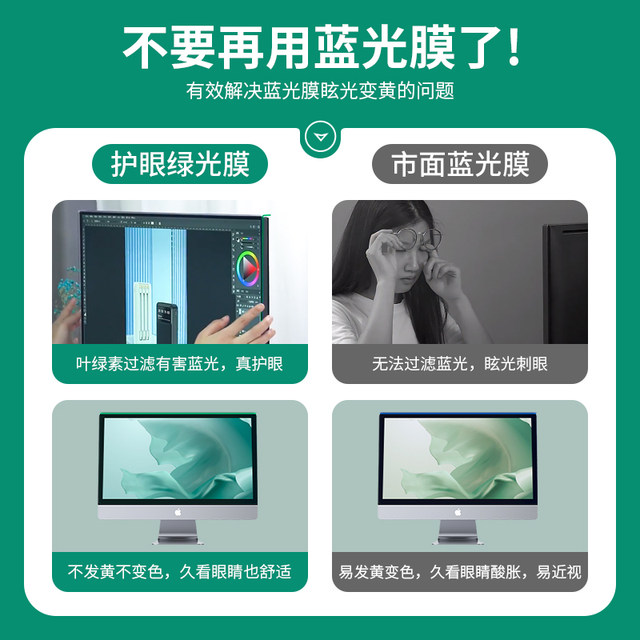 Anti -blue light computer screen cover radiation protection screen ...