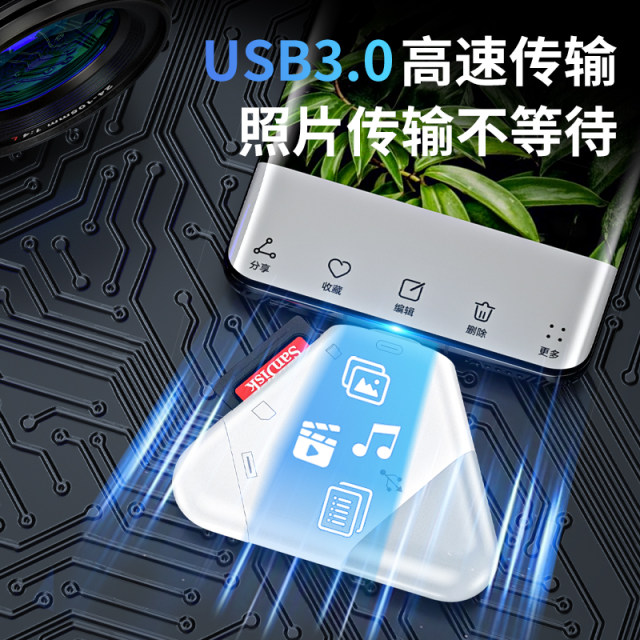 Trendy camera card reader SD card suitable for Apple mobile phone iPad ...