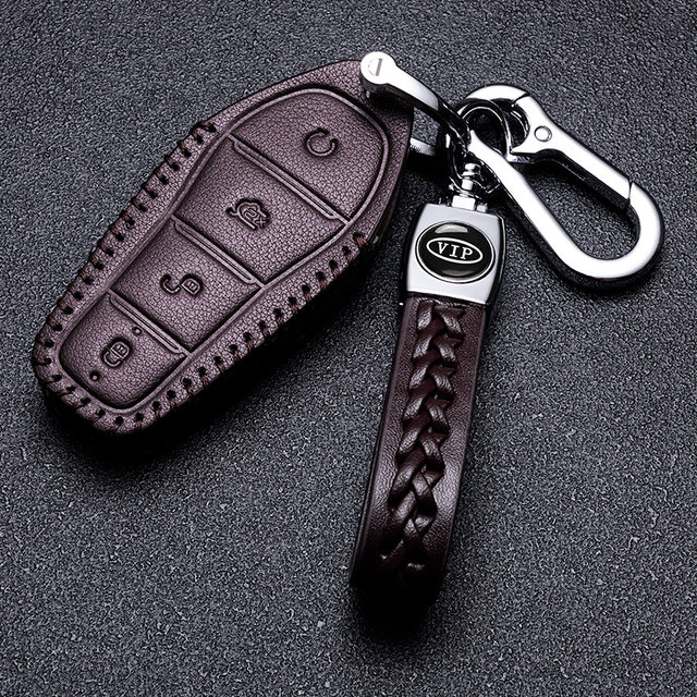2025 BYD Song Plus key sleeve PlusDMI car Pro special MAX leather bag buckle BYD champion version