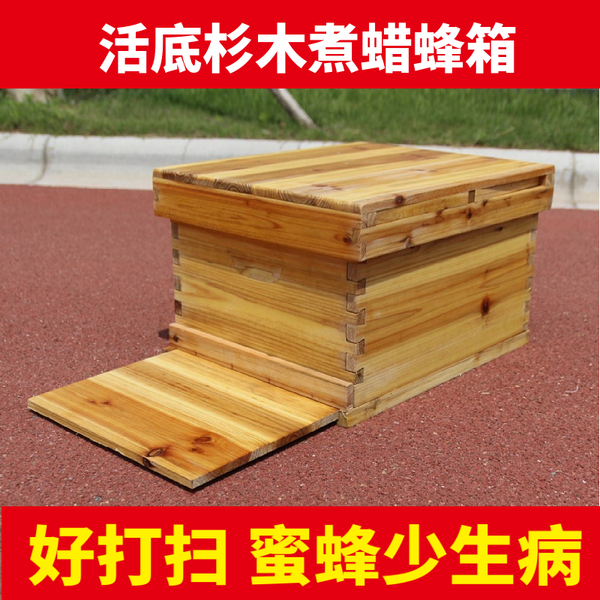 Live bottom ten frame activity beehive bee hive complete set of plates ...