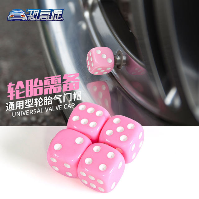 Dice Car Tire Valve Caps, Personalized Jdm Dice Motorcycle Universal ...