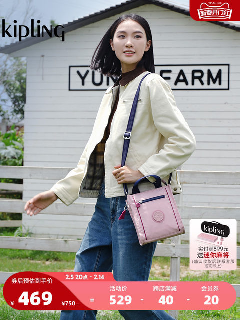 Kipling lightweight canvas bag goes out on the street, vertical tote ...