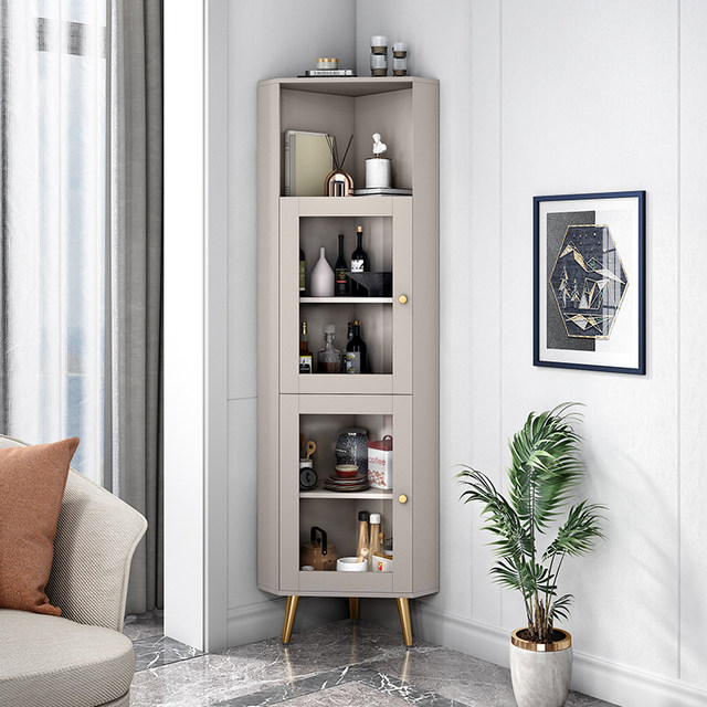 Kaishang living room corner cabinet simple modern corner cabinet corner ...