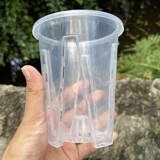 Root control flower pot plastic gallon basin Qingshan basin household ...