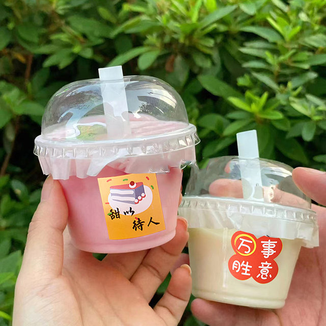 Mini Drink Cup MINI Milk Tea Cup disposable coffee cup with lid with ...