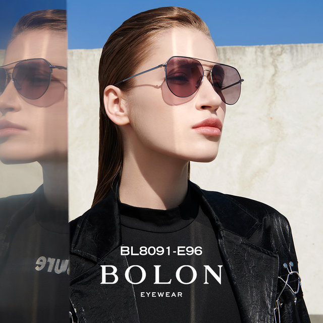 BOLON Tyrannosaurus glasses 2024 new metal frame sunglasses pilot ...