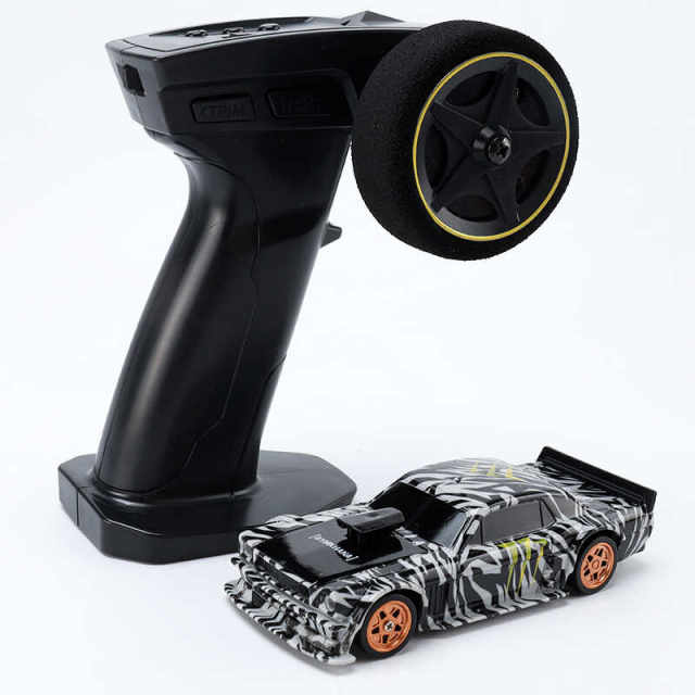 1:43 mini four-wheel drive drift remote control car full scale ...