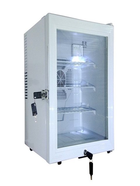 Kindergarten food sample cabinet beverage freezer small refrigerator ...