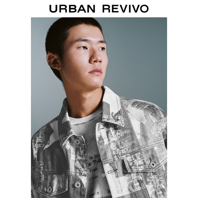 UR2024 autumn new men's clothing trend street wind full of Indian ...