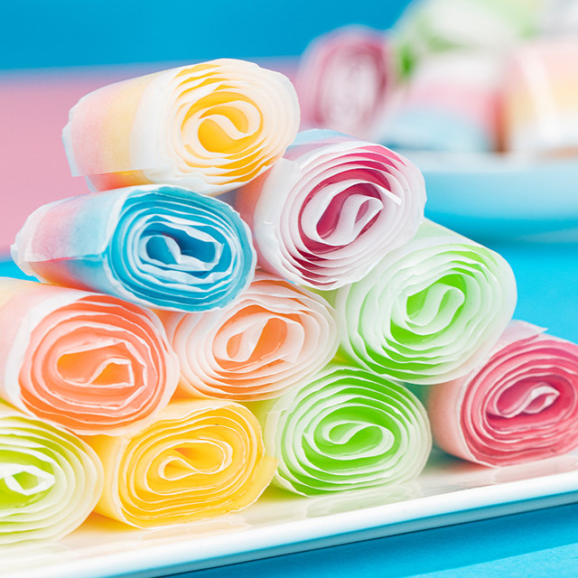 Juice rolls, gummies, fruity flavor, Internet celebrity office New Year ...