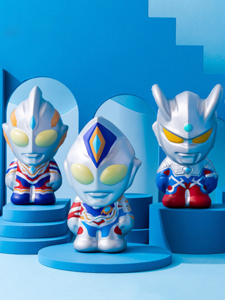 Ultraman Soft Glue Doll - Stretchable Monster Figure Toy