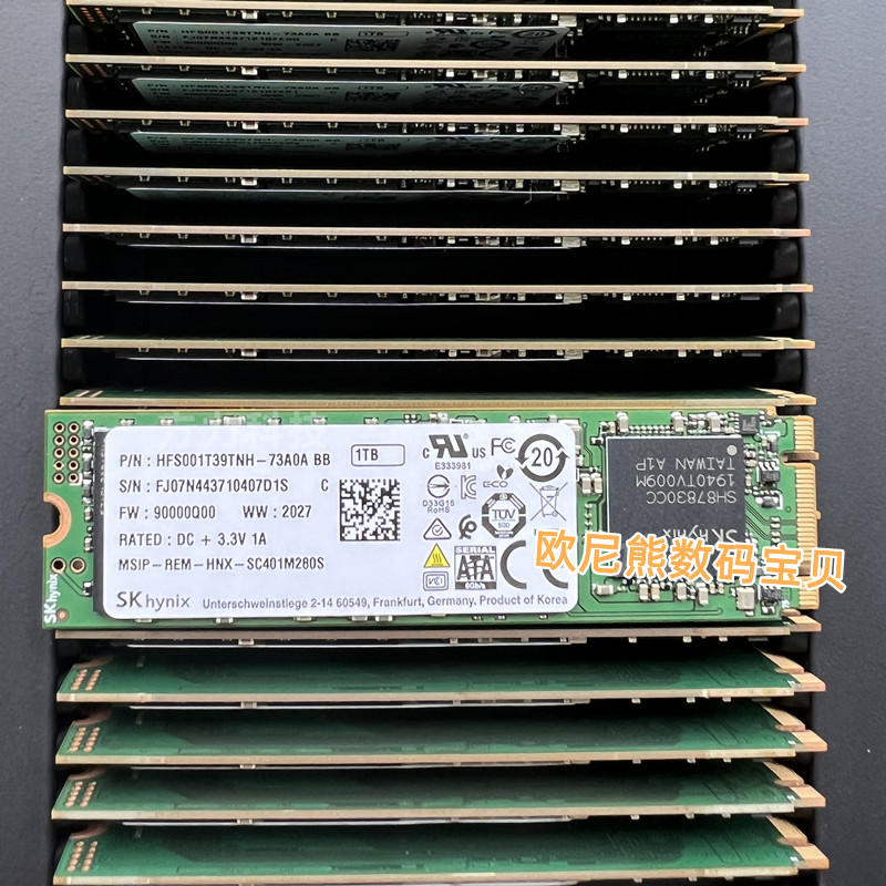 海力士1TB 2280 NGFF SATA固态硬盘HFS001T39TNH-73A0A SC401M280-淘宝网