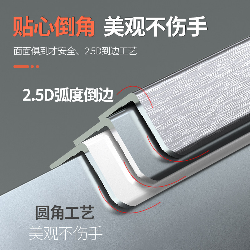 Aluminum Alloy Corner Strip for Wall Protection - Anti-Collision Design