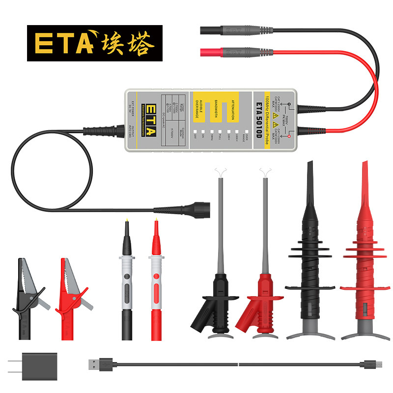 ETA High-Performance Differential Probe - Oscilloscope High-Voltage ...