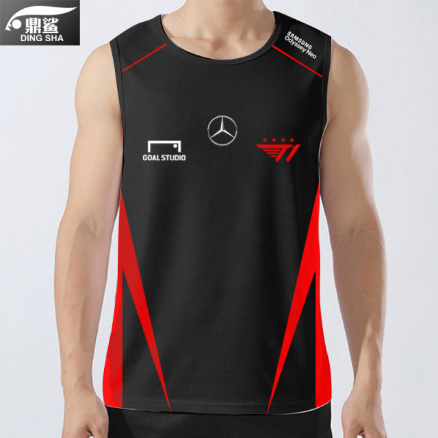 T1 team uniform FAKER same style S14 spring game uniform quick-drying ...