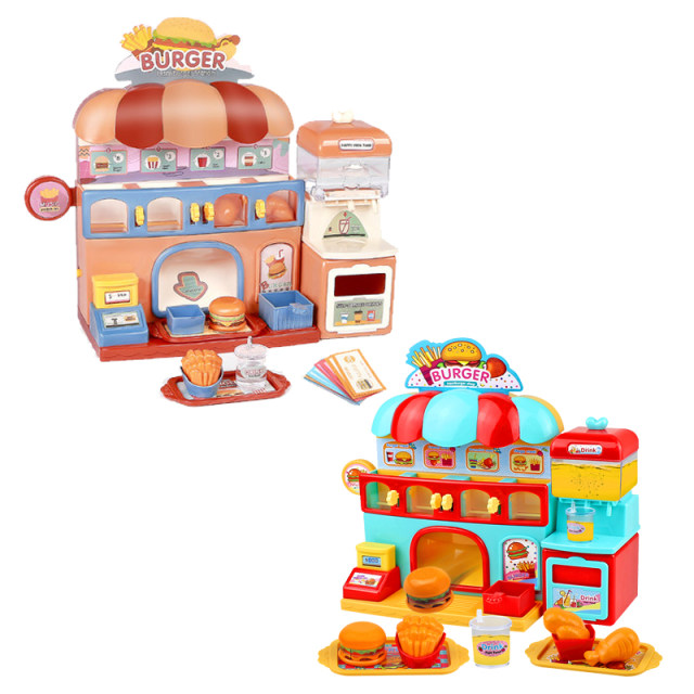 Children's Anpanman makes hamburgers and chicken legs, self-serve ...