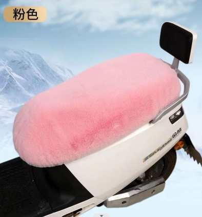 Electric motorcycle battery seat cover for winter plus velvet to keep ...